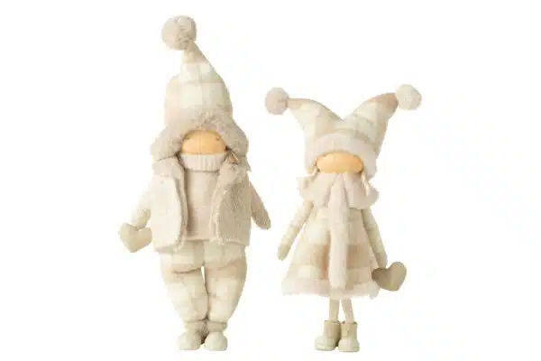 Garçon/Fille Cœur Beige | Jolies Trouvailles - Maison Saint Sa