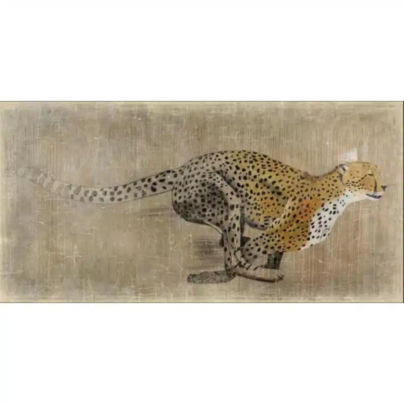 Toile Guépard, 200x100cm | Alfonz - Maison Saint Sa